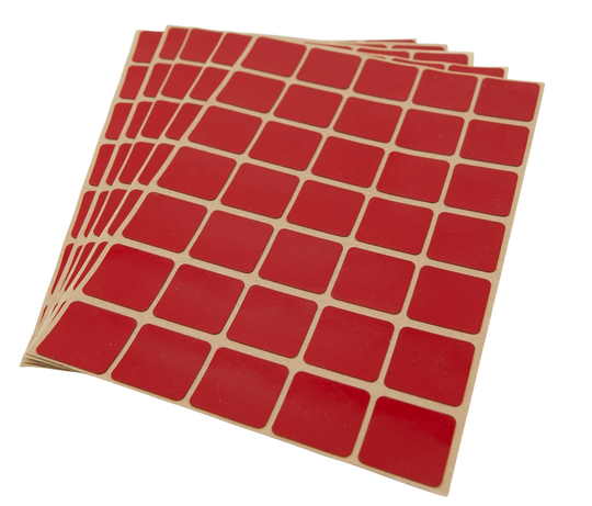 Montage stickerset (35 stuks) voor PET-vilt wandtegels | Petterns